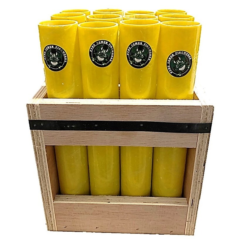 12 Shot Fiberglass Straight Rack – Mortar Rack