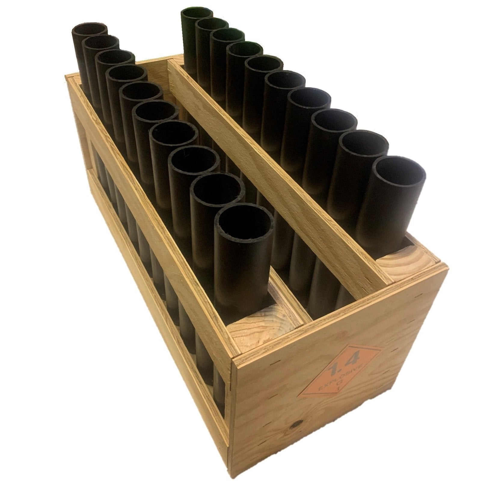 2" Display 20 Shot Rack ~ straight – Mortar Rack