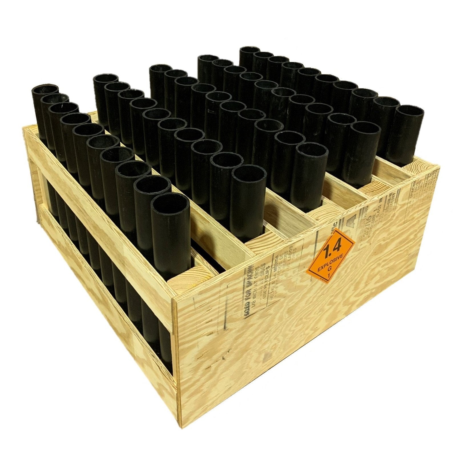 2" Display 50 Shot Rack ~ straight – Mortar Rack